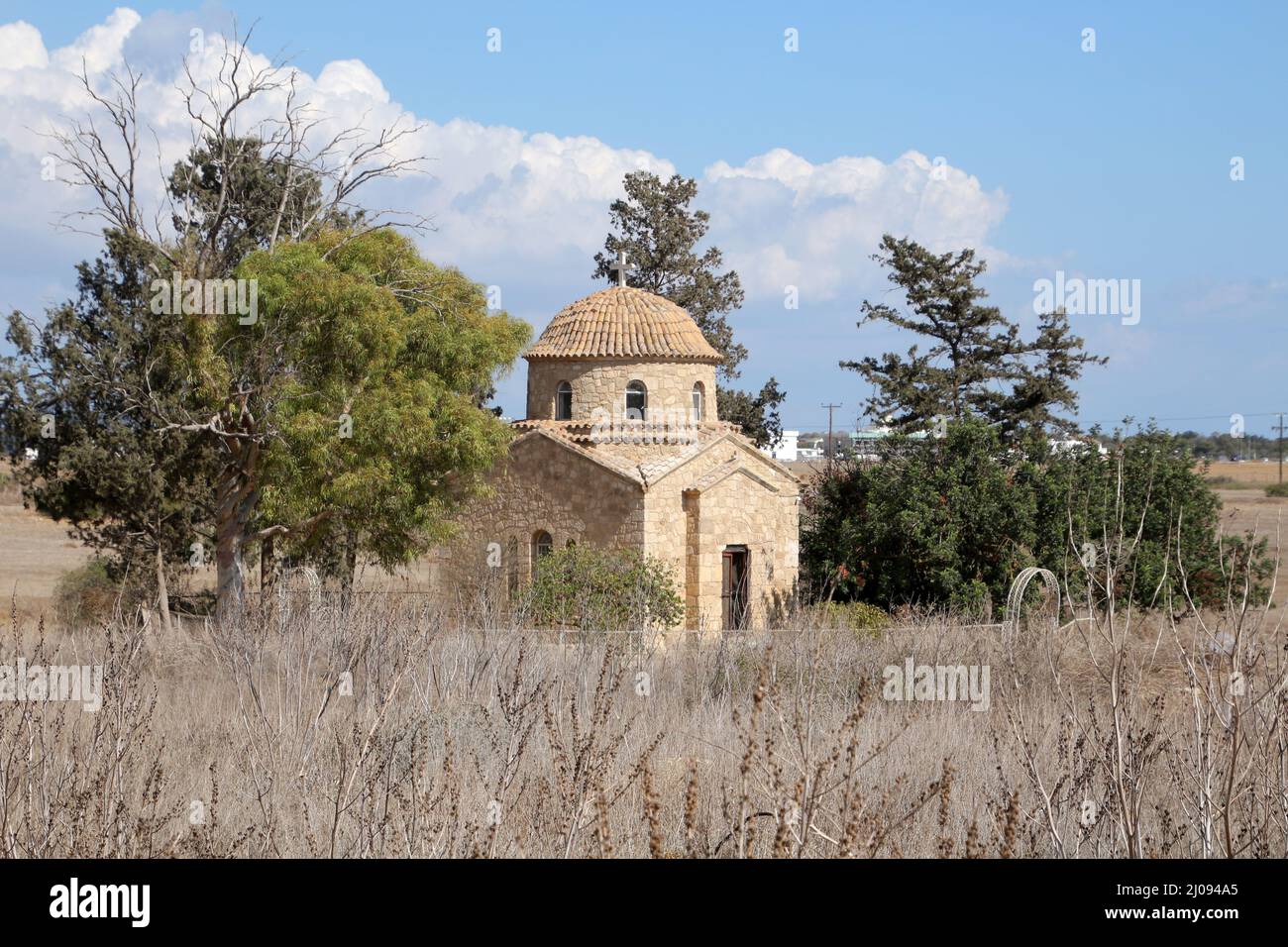 Tomb of Barnabas, St. Barnabas Monastery, Northern Cyprus Stock Photo ...