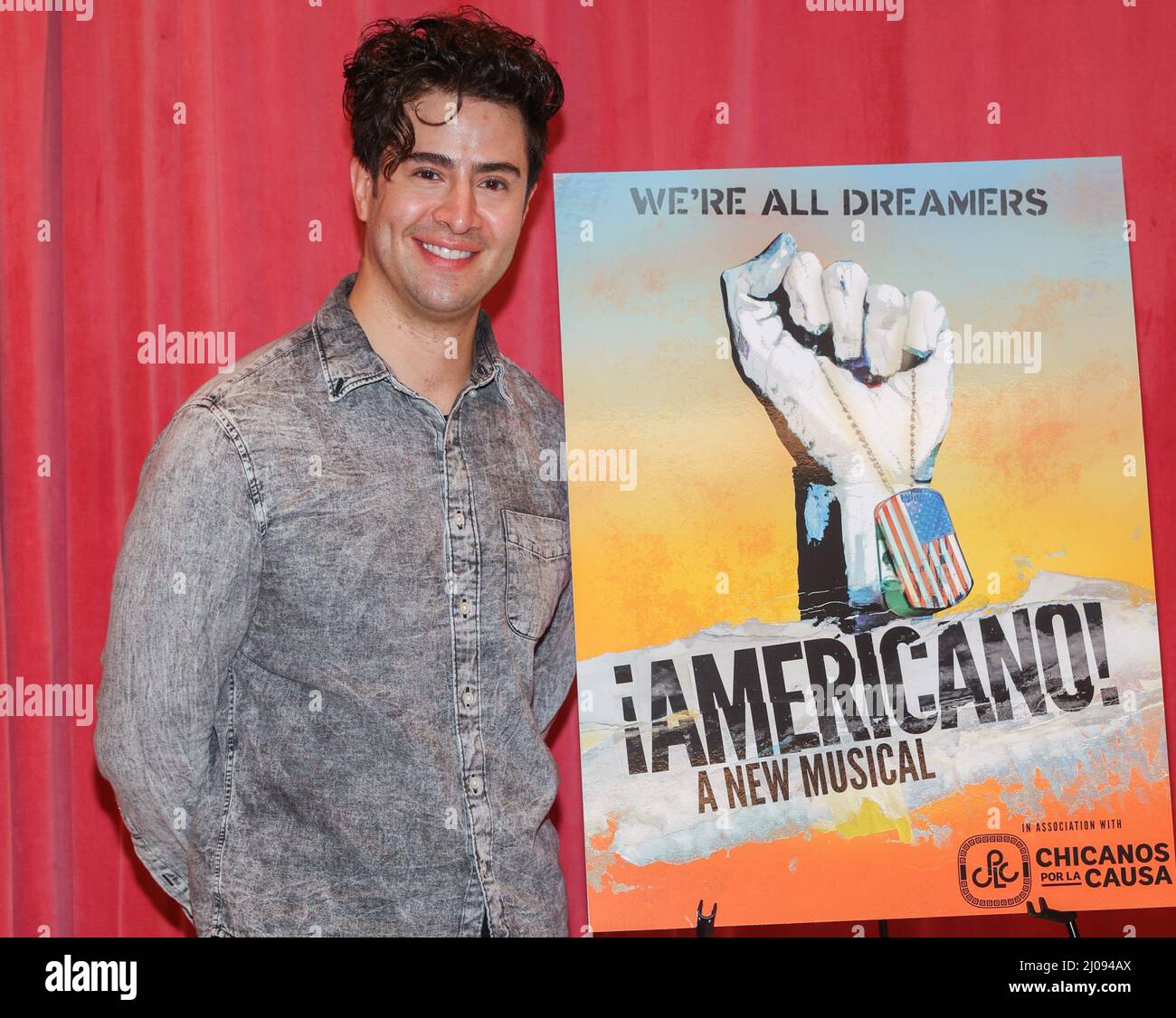 New York, NY, USA. 17th Mar, 2022. Sean Ewing Photo Call for AMERICANO ...