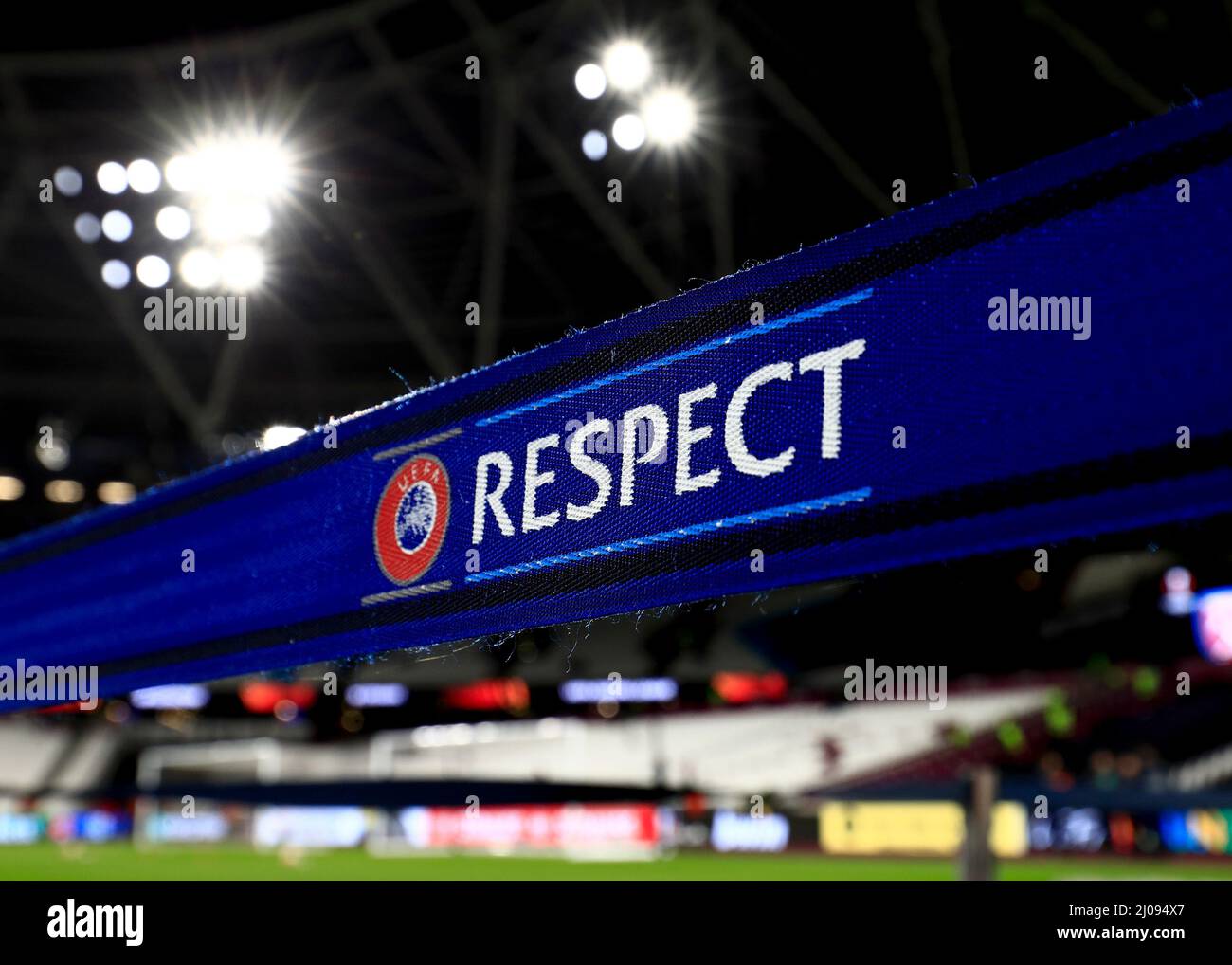 Uefa respect branding hi-res stock photography and images - Alamy