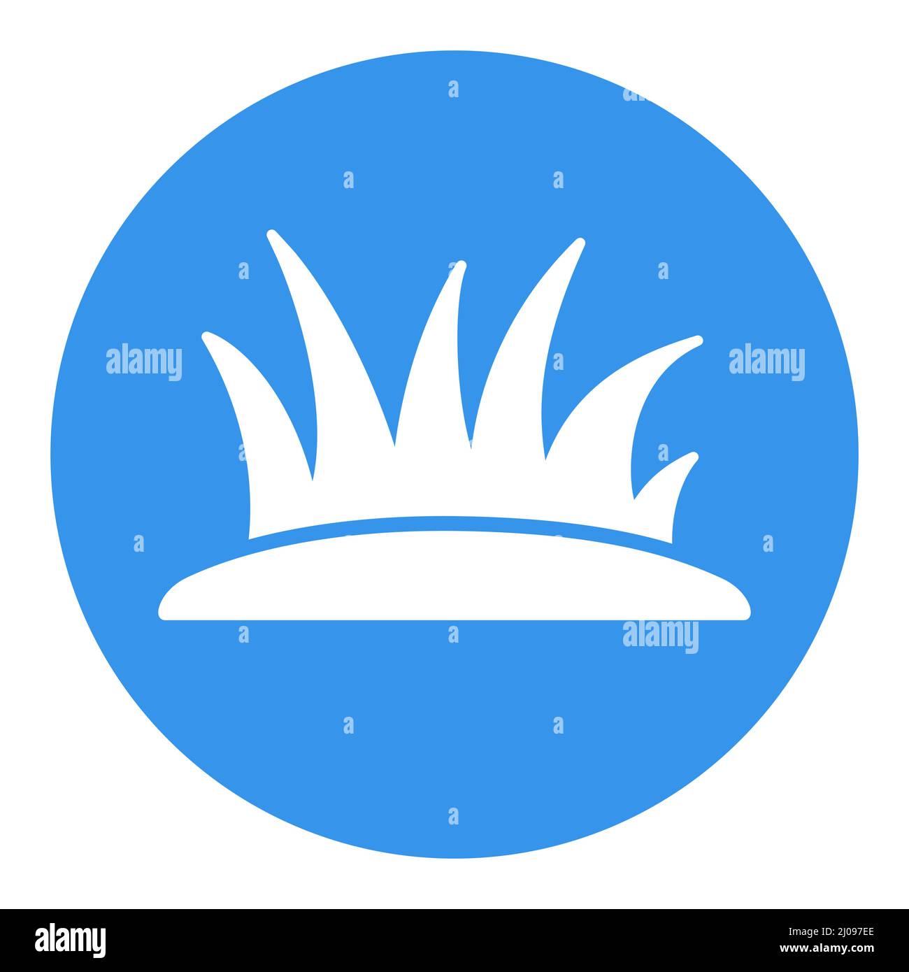 Lawn grass isolated glyph icon. Gazon sign. Graph symbol for ...