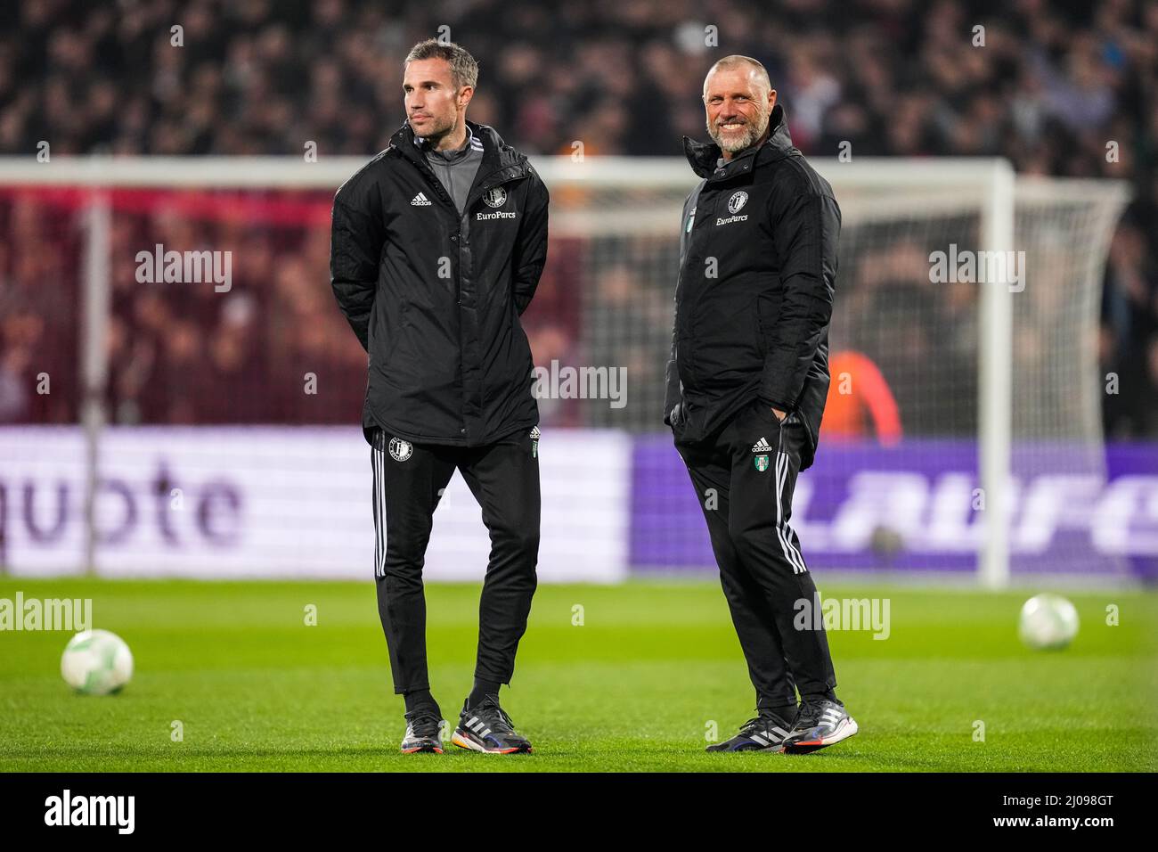 Rotterdam, Netherlands. 17th Mar, 2022. Rotterdam - Robin van Persie ...