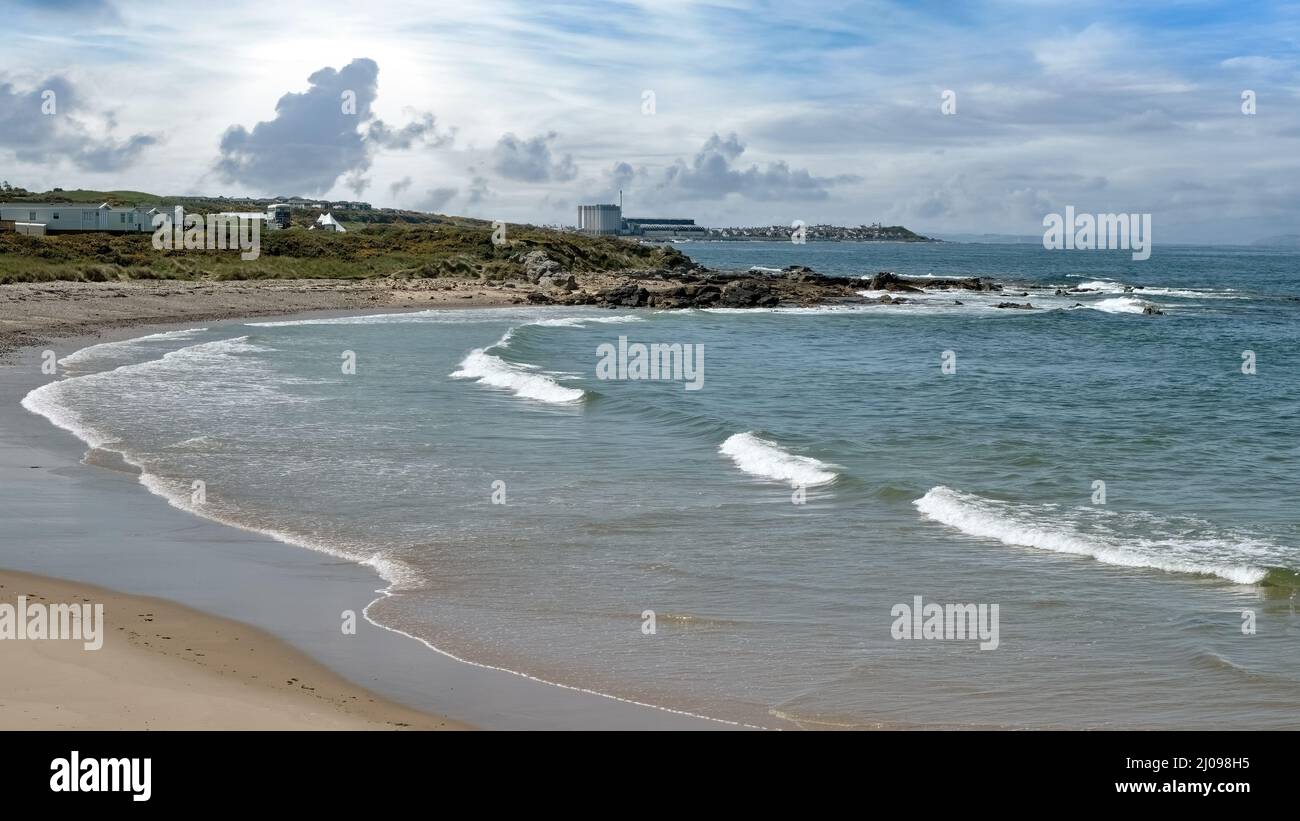 Hopeman West Beach Stock Photo - Alamy