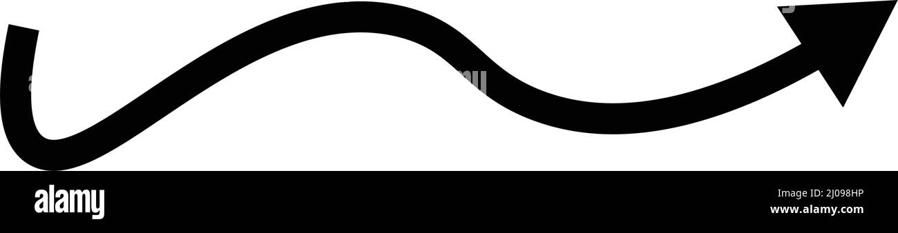 Rising curve Stock Vector Images - Alamy