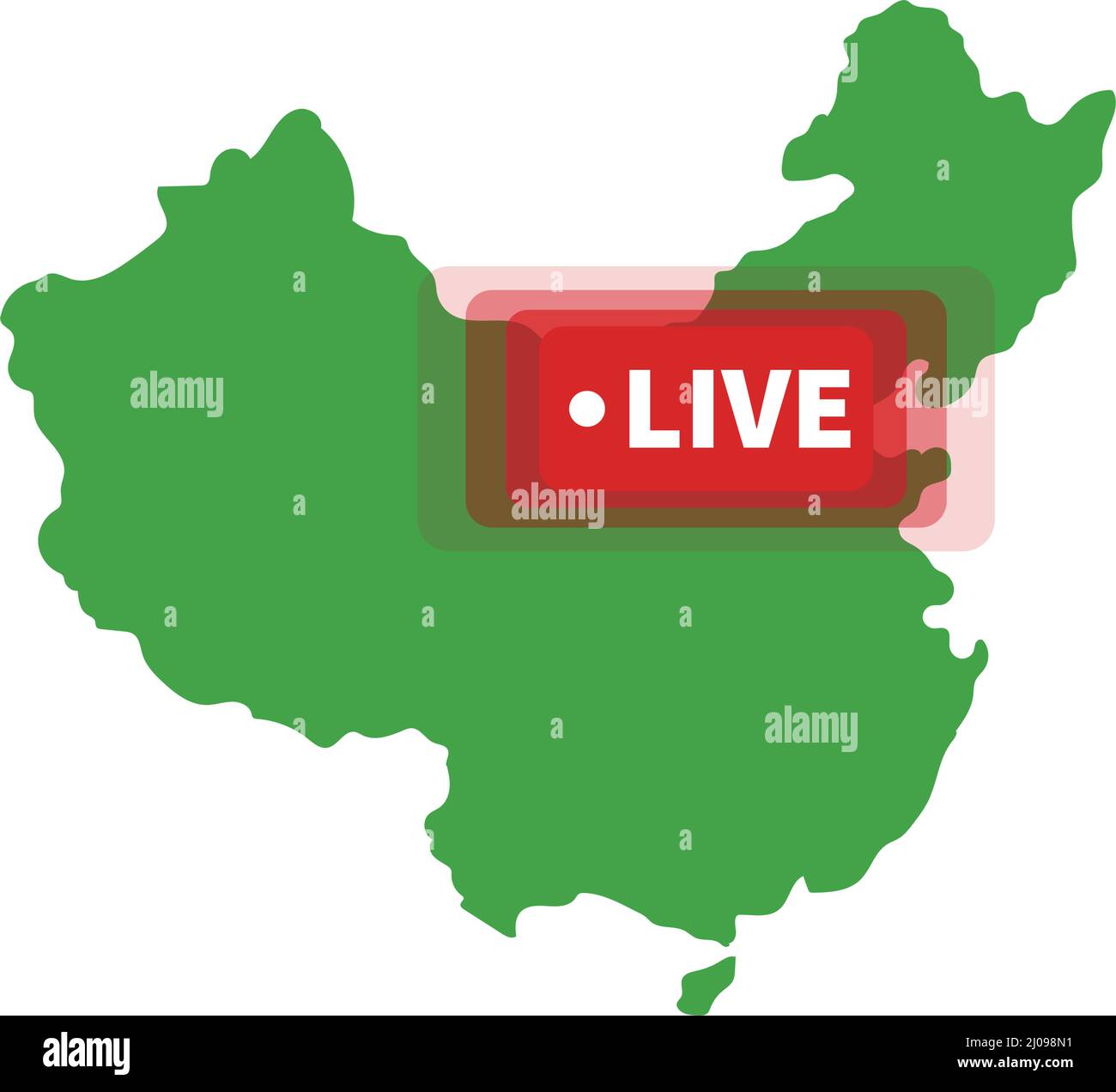 Live streaming china Stock Vector Images - Alamy
