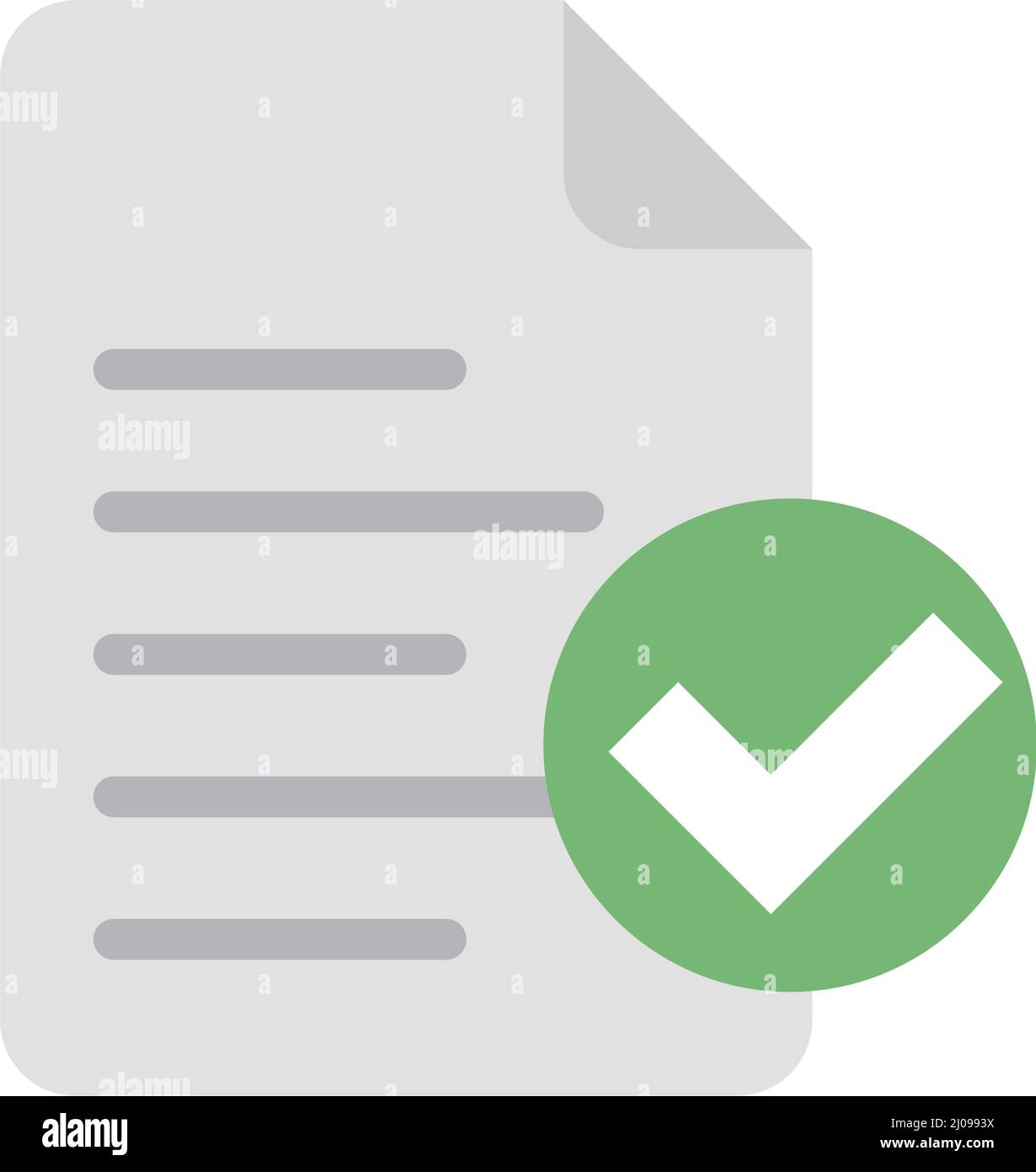 Checking documents. Verification of business documents. Editable ...