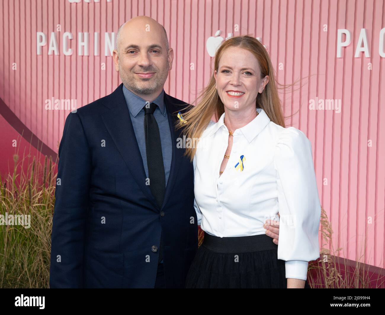 Los Angeles, California, USA. 16th Mar, 2022. Michael Ellenberg and ...