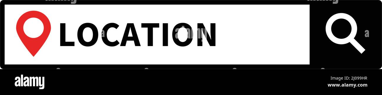 Location search bar. Find out where to travel and where to go. Map pins ...