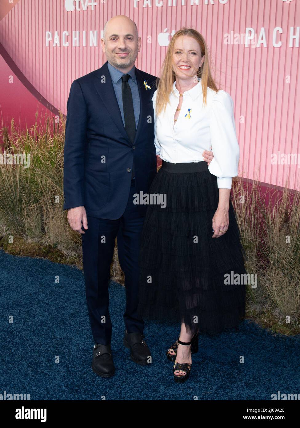 Los Angeles, California, USA. 16th Mar, 2022. Michael Ellenberg and ...