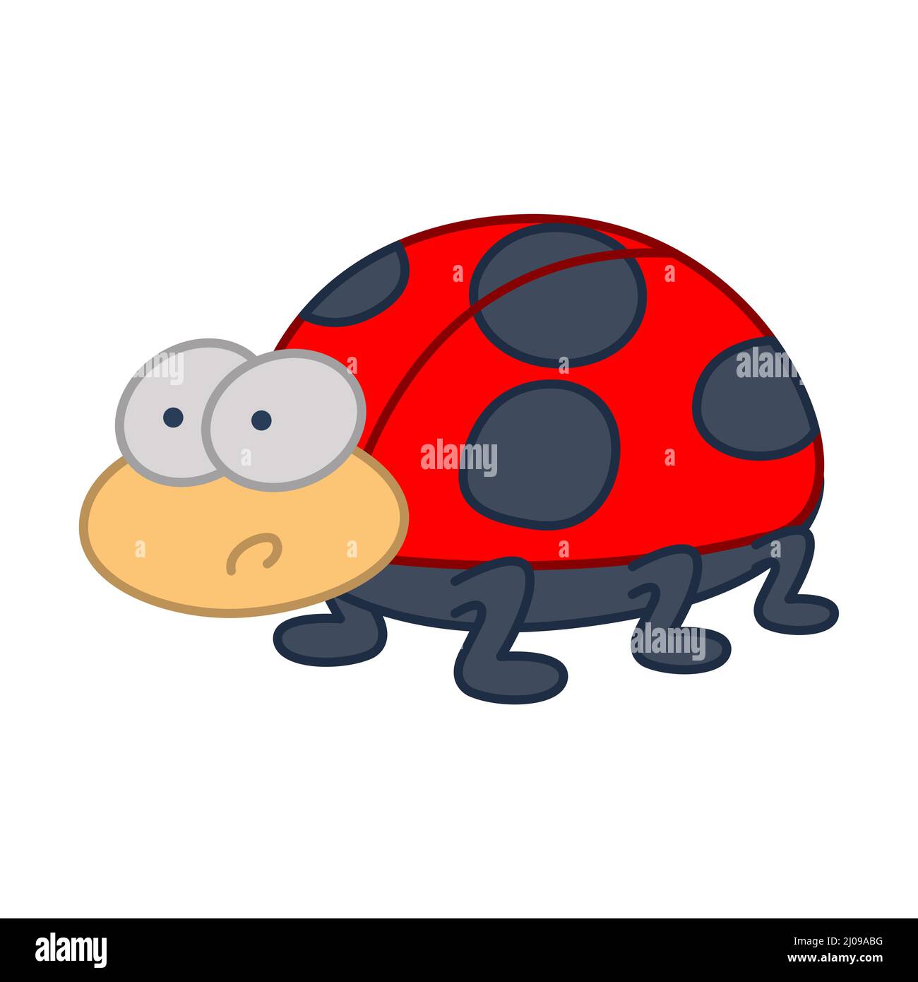 clip art of bug with cartoon design,vector illustration Stock Vector ...