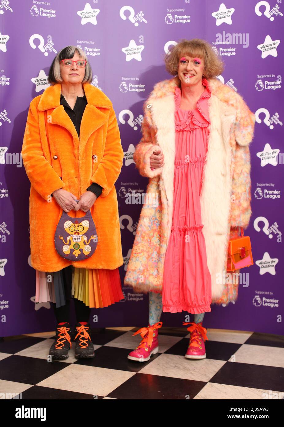 Grayson Perry and his wife Philippa attending the Action for Children's ...
