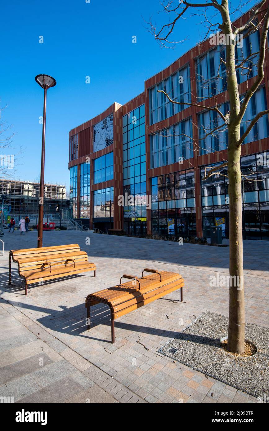 New Benches on Carrington Street inNottingham City Centre ...