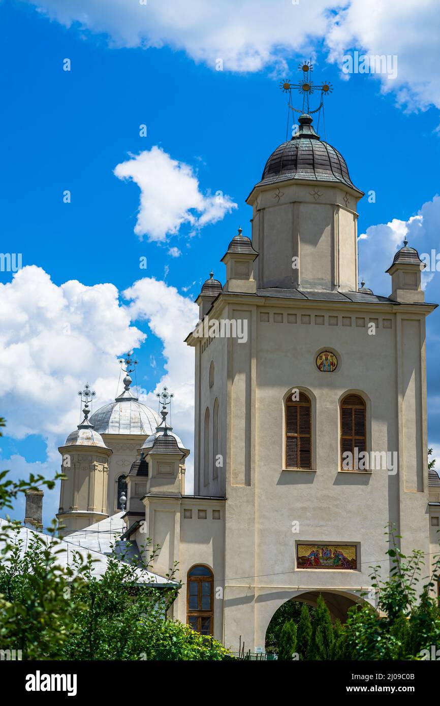 Architectural details, beautiful view of an orthodox church monastery ...
