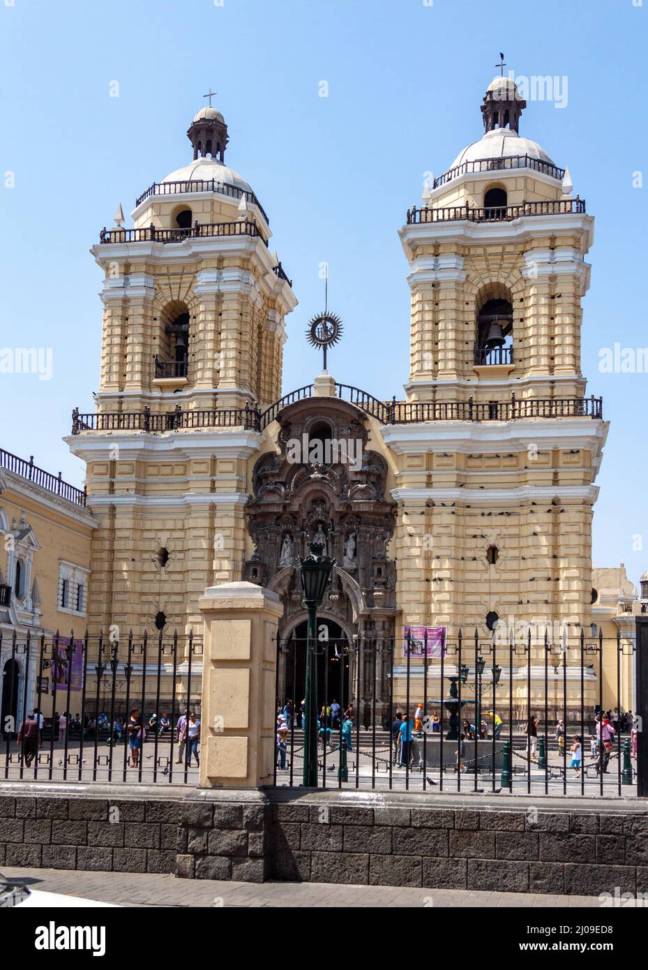 Vertical shot of the famous historic San Francisco de Asis church in ...