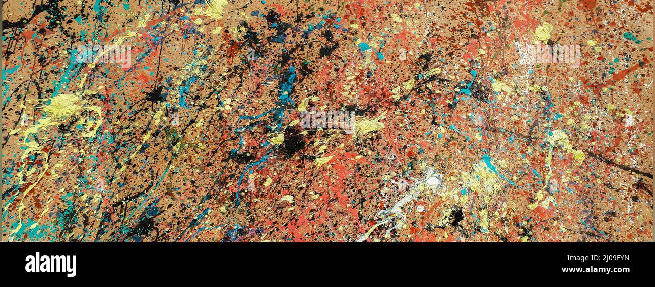 Mixed scattered different color abstract background Stock Photo - Alamy