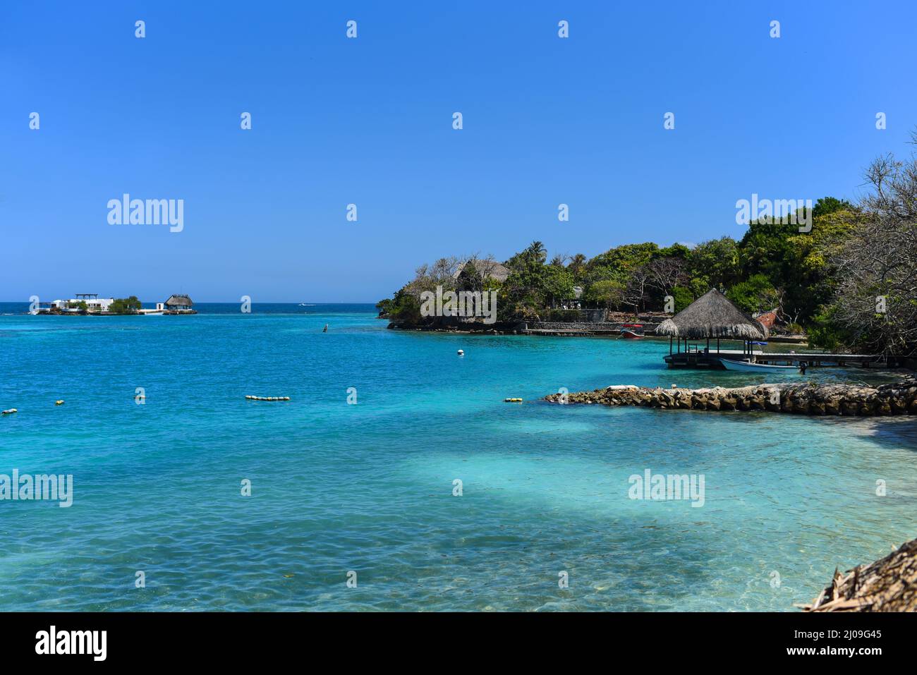 Rosario Islands (Islas del Rosario) in Colombia Stock Photo - Alamy