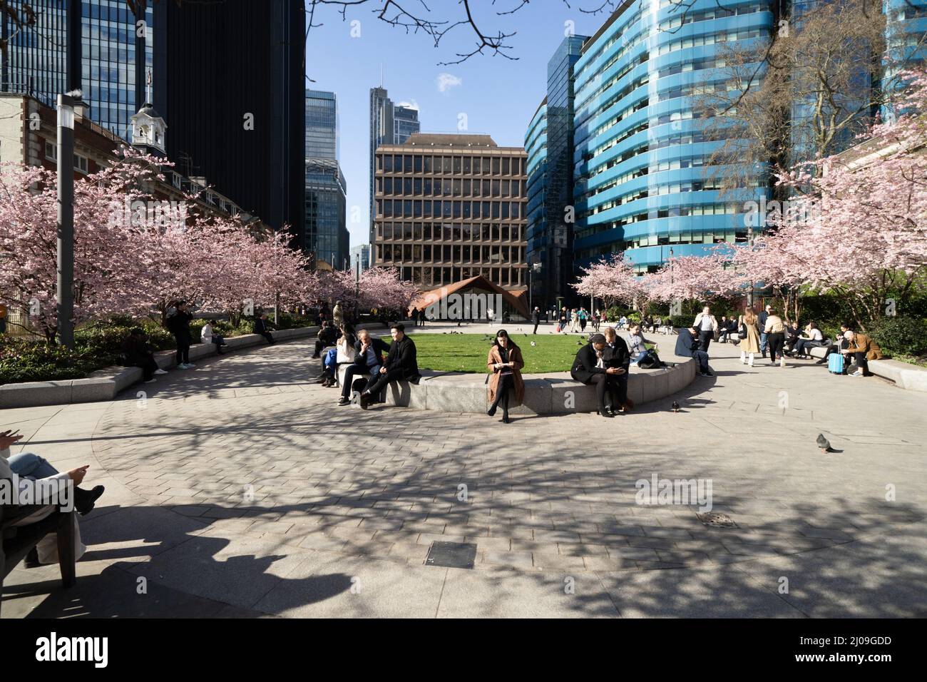 Aldgate Square is a public space located between The Aldgate School and ...
