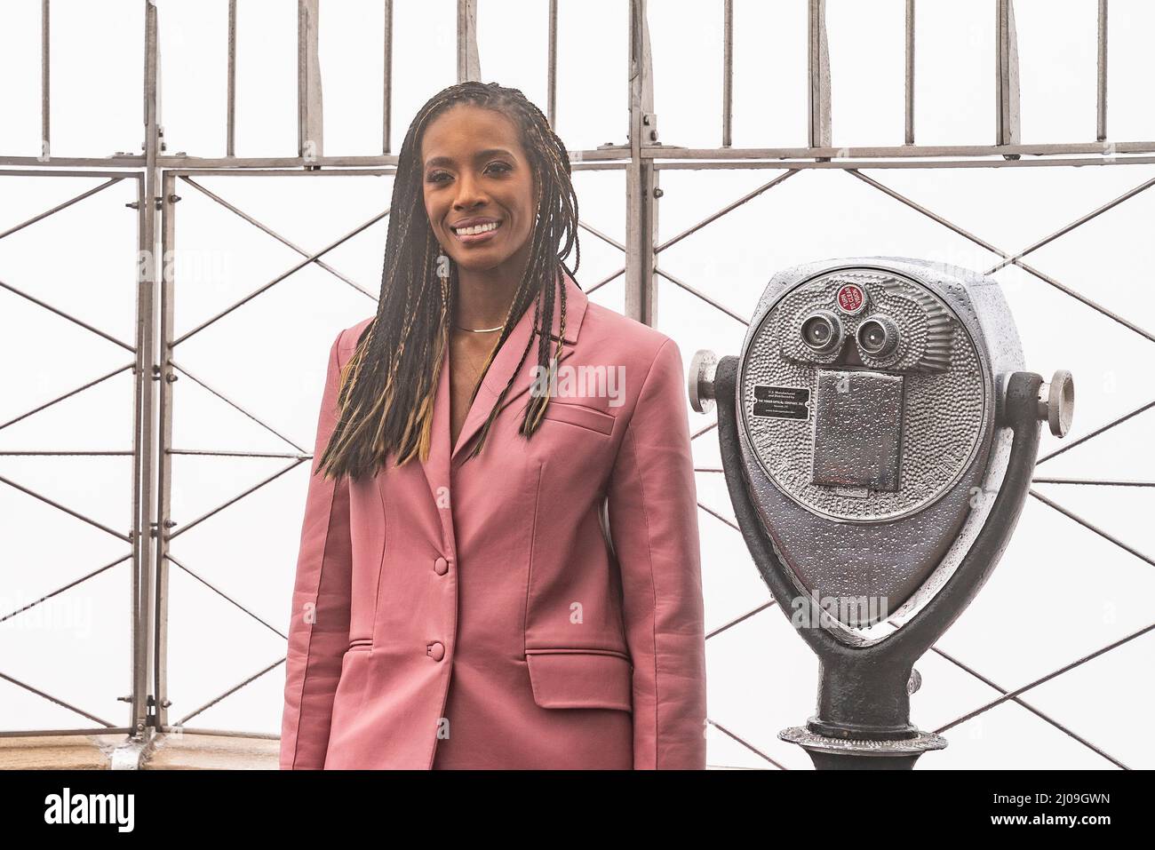 New York, USA. 17th Mar, 2022. Zainab Johnson, star of Upload on Prime ...