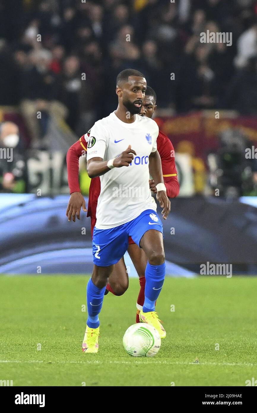 Rome, Italy. 17th Mar, 2022. Eli Dasa of Vitesse during the UEFA ...