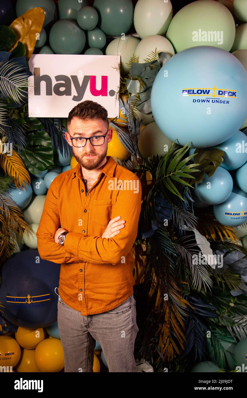 EDITORIAL USE ONLY Ali Plumb arrives at the hayu exclusive preview ...