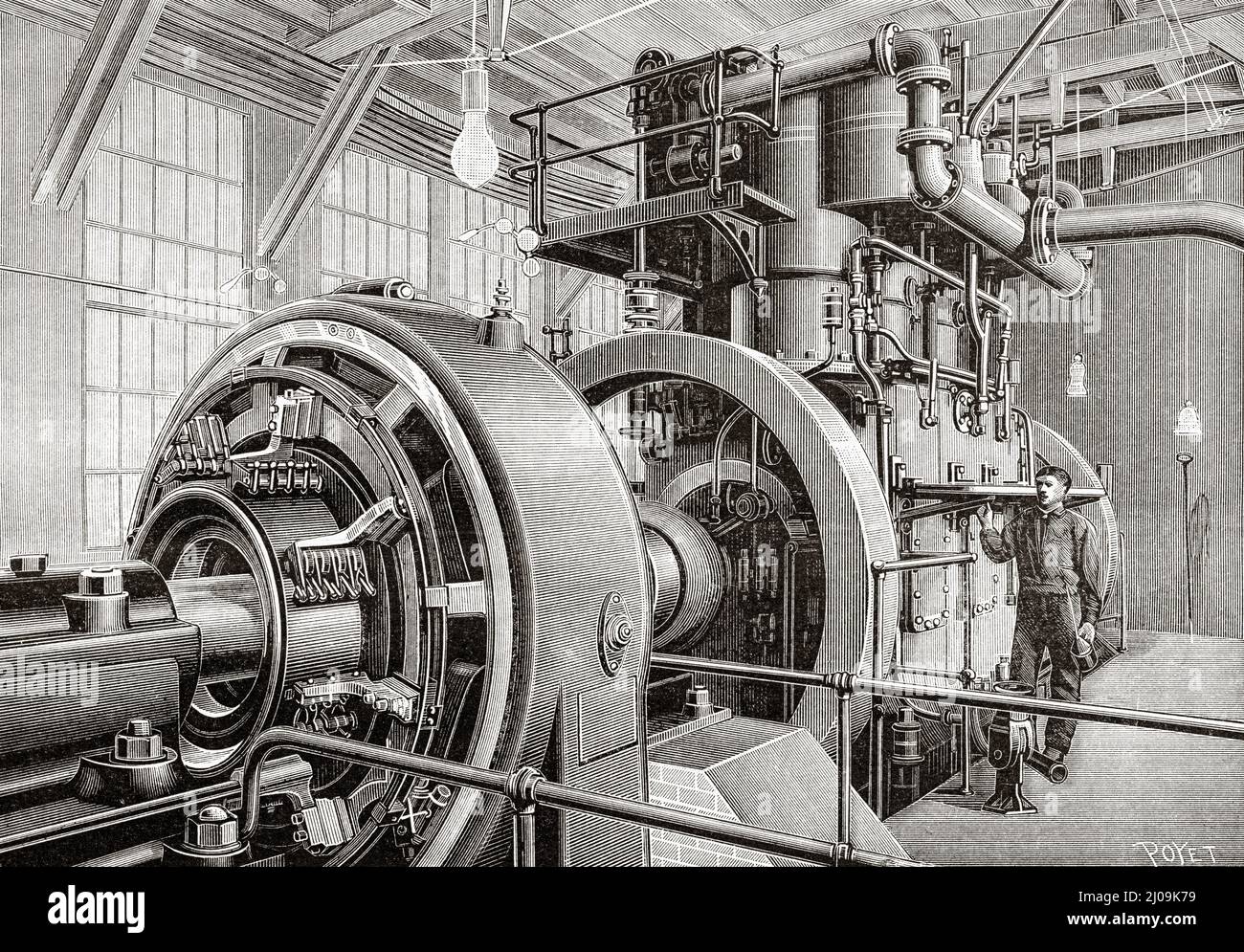 19th century engineer working hi-res stock photography and images - Alamy