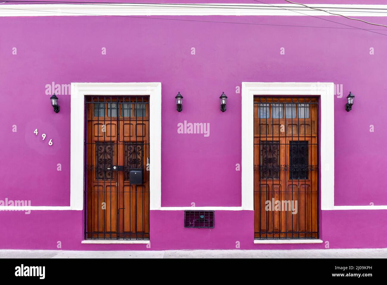 Colonial house merida yucatan mexico hi-res stock photography and ...