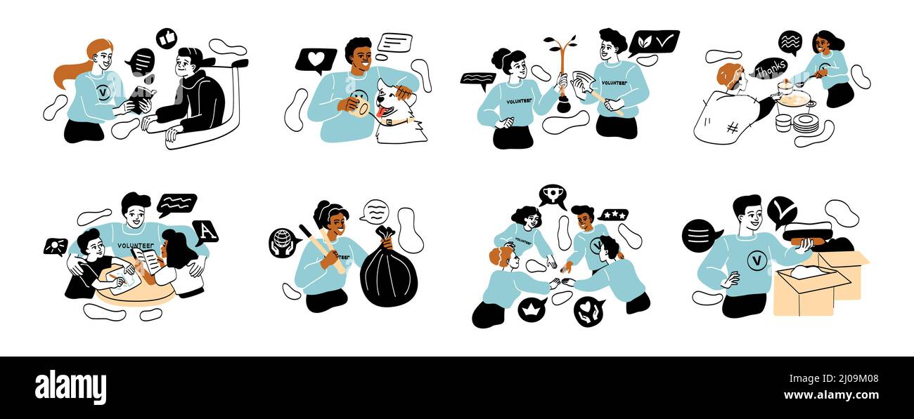 Charity and donation abstract concept Stock Vector Image & Art - Alamy