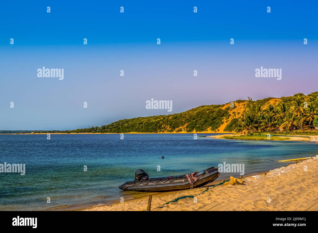 Ponta Do Ouro pristine beach in Mozambique coastline near border of ... Ponta Do Ouro pristine beach in Mozambique coastline near border of ...