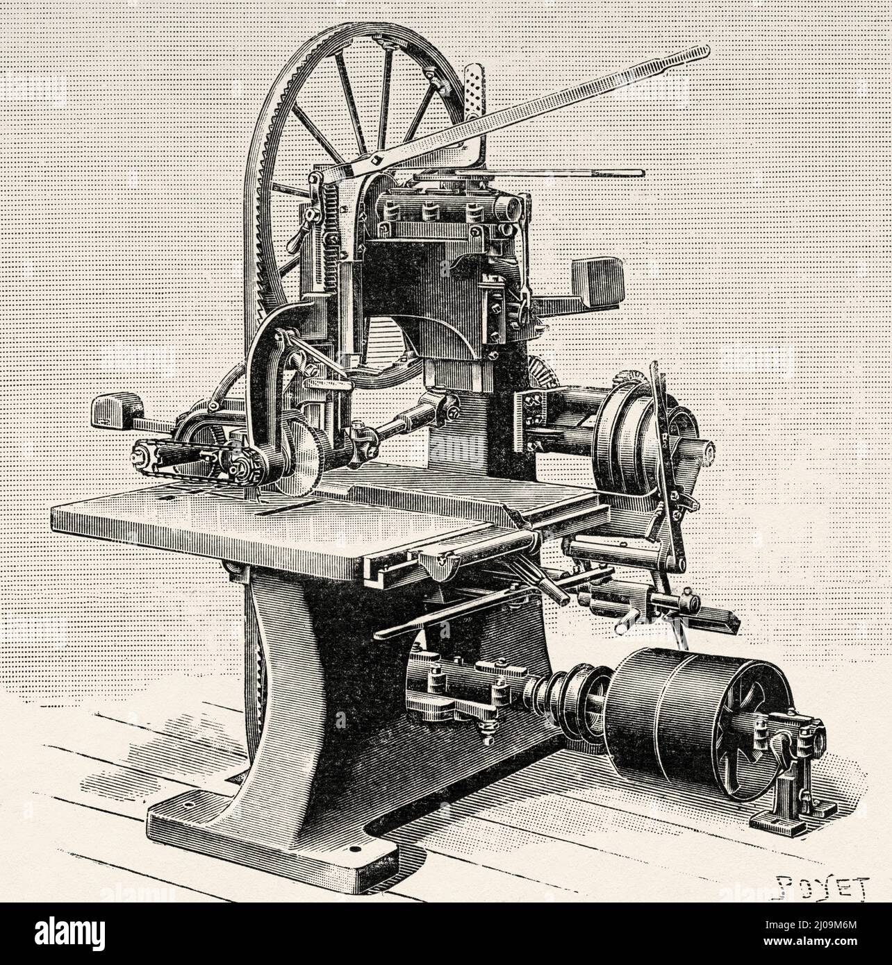 Old bandsaw hi-res stock photography and images - Alamy