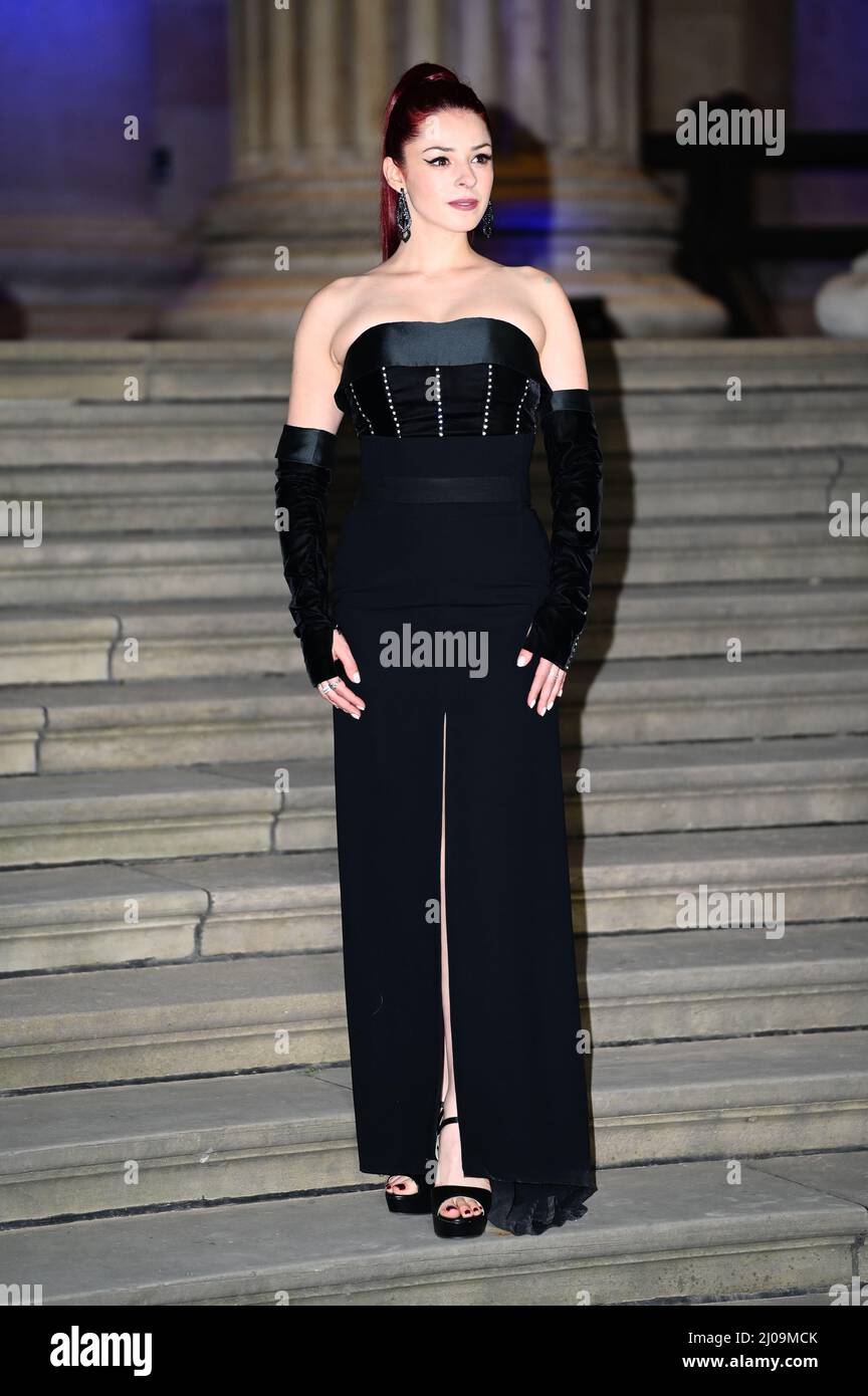 London, UK. 17th Mar, 2022. Sofia Asir attends a special screening of Marvel Studios' new series ...