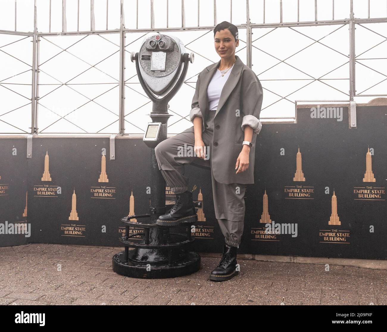 March 17, 2022, New York, New York, United States: Andy Allo, star of ...