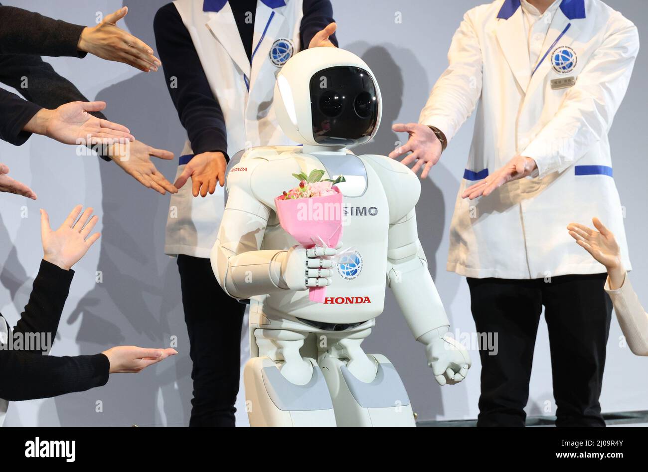 Tokyo, Japan. 17th Mar, 2022. Japanese automobile giant Honda Motor's ...