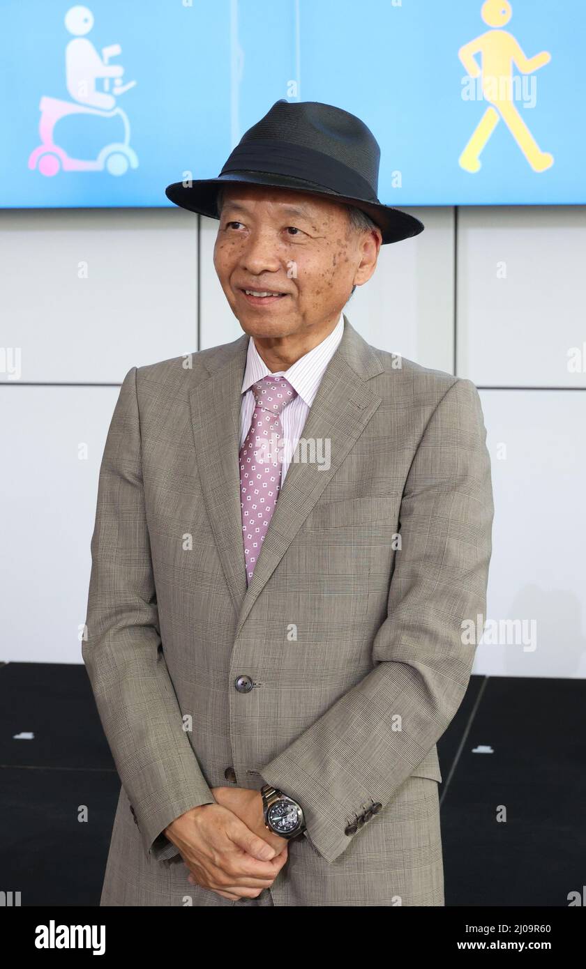 Tokyo, Japan - Japanese robot scientist and Osaka University emeritus ...