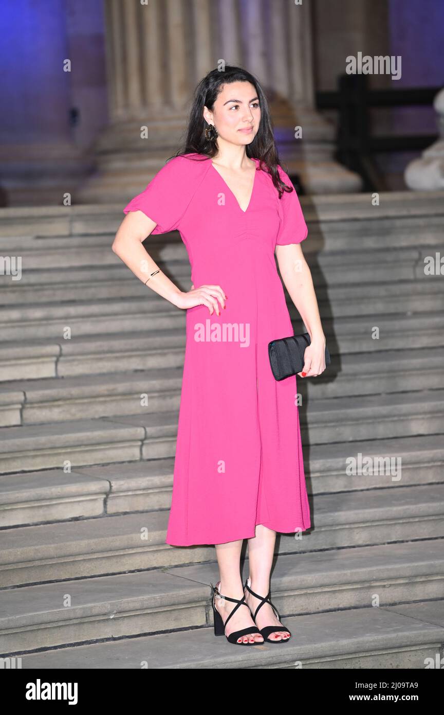 London, UK. 17th Mar, 2022. Antonia Salib attends a special screening ...