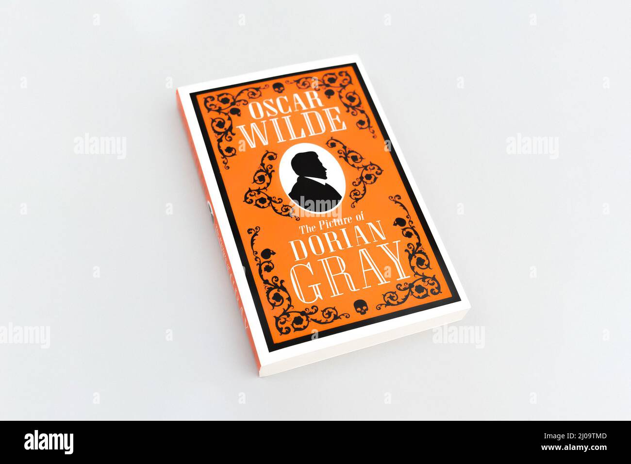 Book Picture of Dorian grey isolated on a light grey background Stock ...