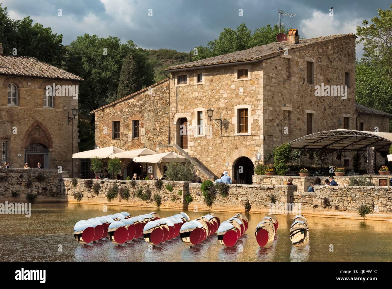 Bagno vignoni hi-res stock photography and images - Alamy