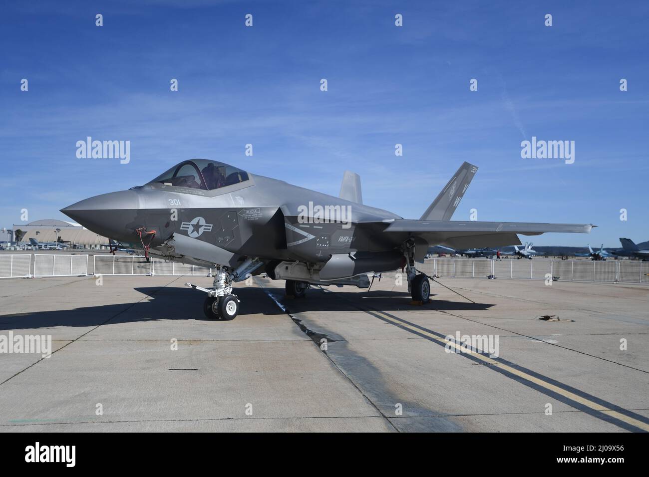 United States Marine Corps VMFA-314 F-35C debut at MCAS Miramar, San ...