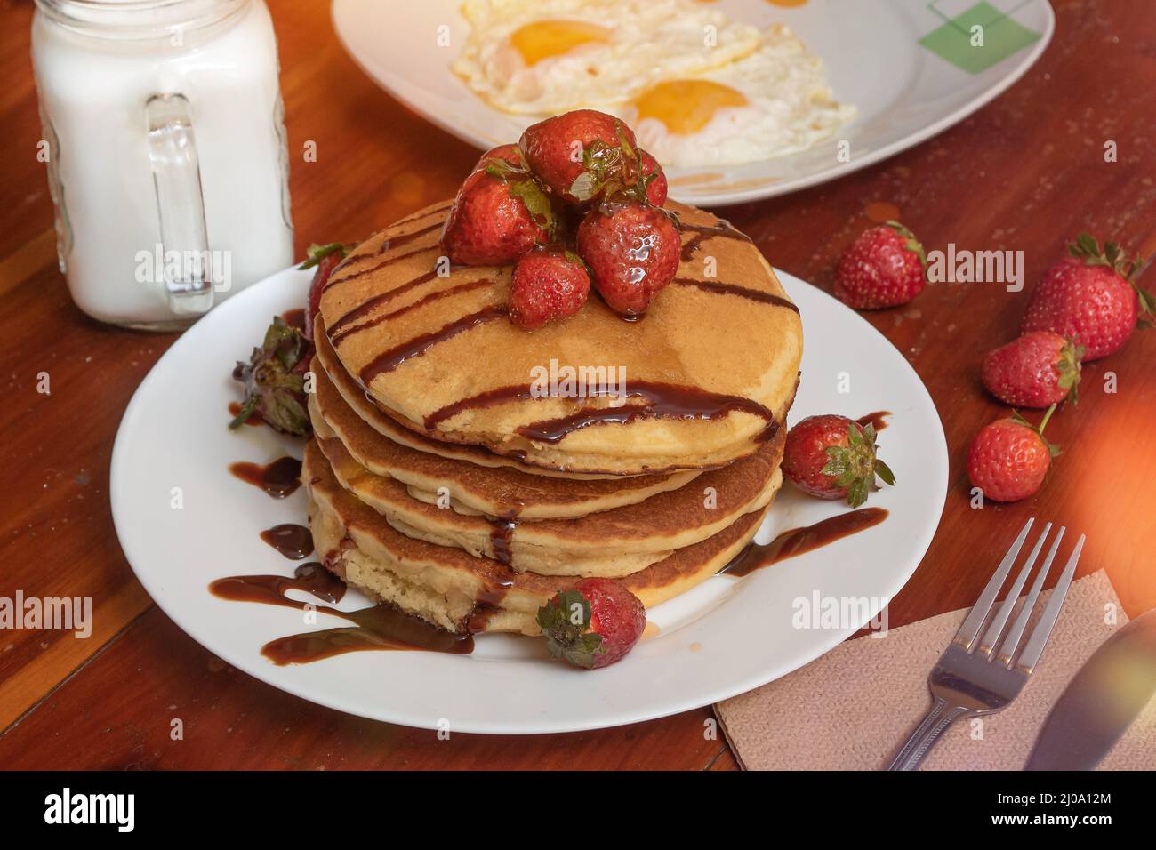 Hot cakes homemade hi-res stock photography and images - Alamy