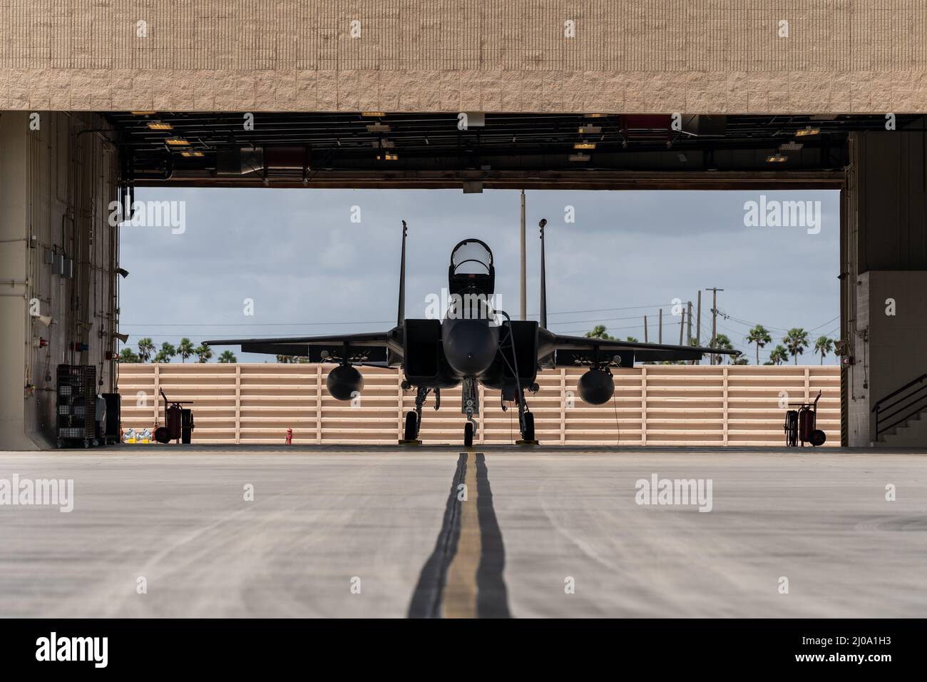 U.S. Air Force F-15Cs from the Florida Air National Guard's 125th ...
