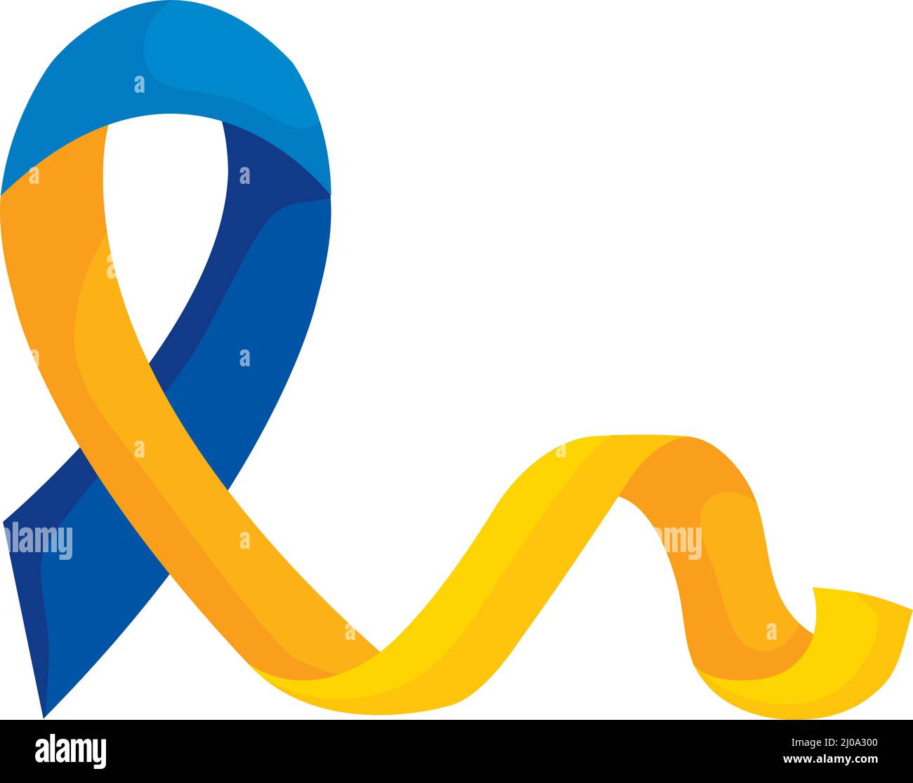 down syndrome ribbon campaign Stock Vector Image & Art - Alamy