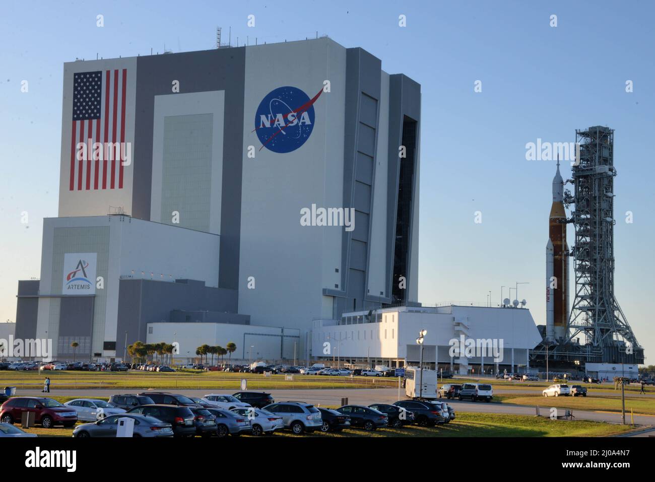 Kennedy Space Center. Brevard County. Florida. USA. March 17, 2022 ...