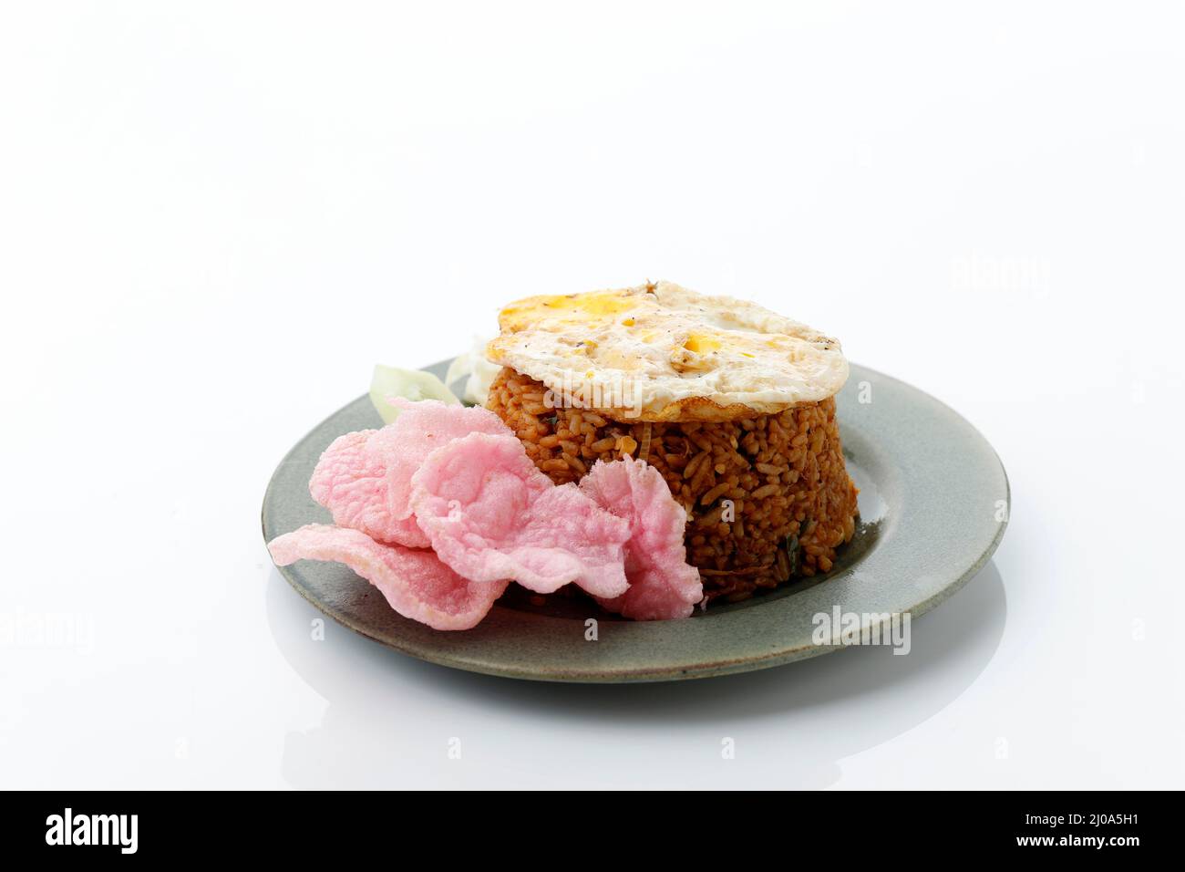 Nasi Goreng Rendang, Fried Rice with Beef Stew and Sunny Side Up Egg ...