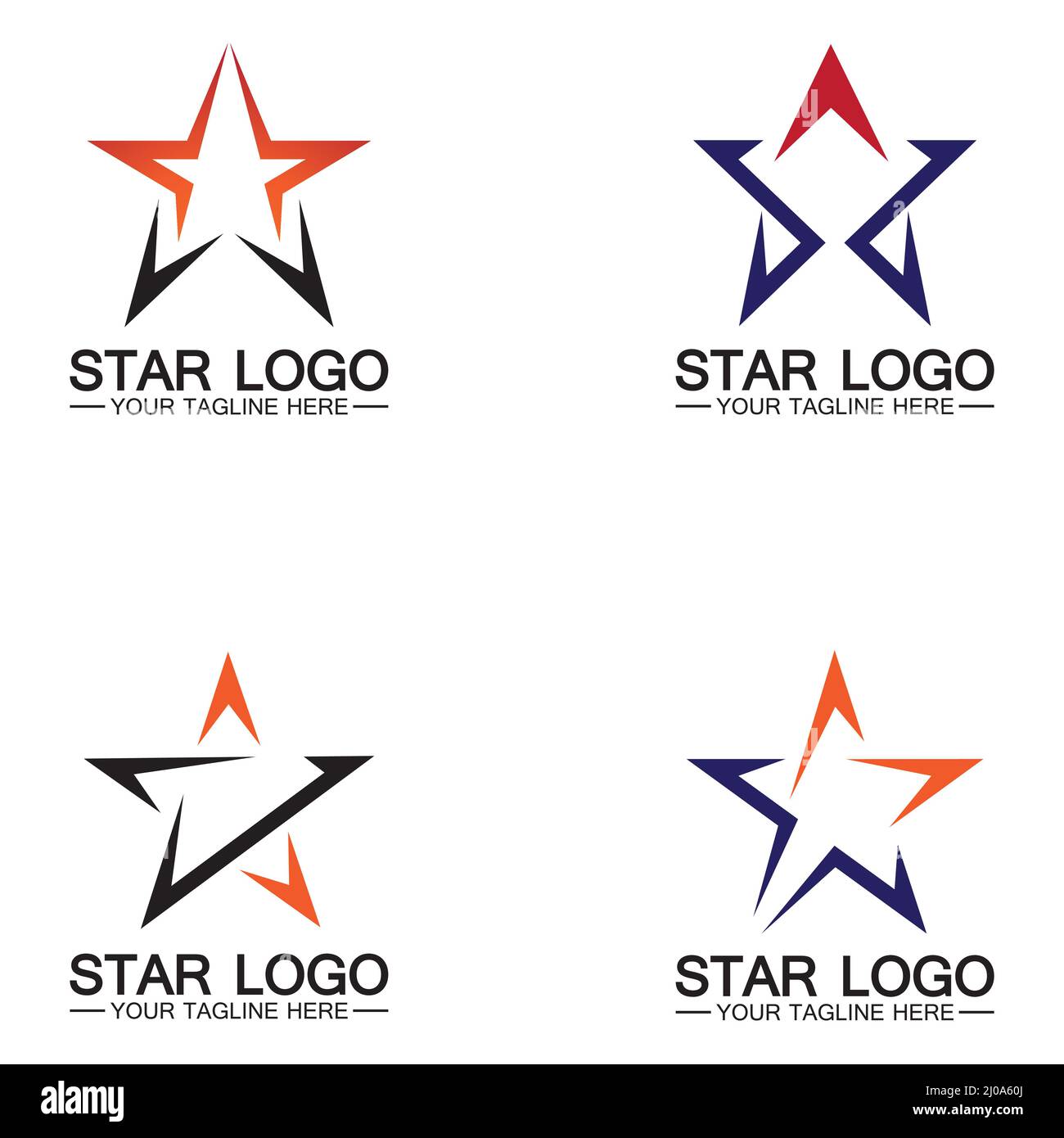 star logo template vector icon illustration design-vector Stock Vector ...