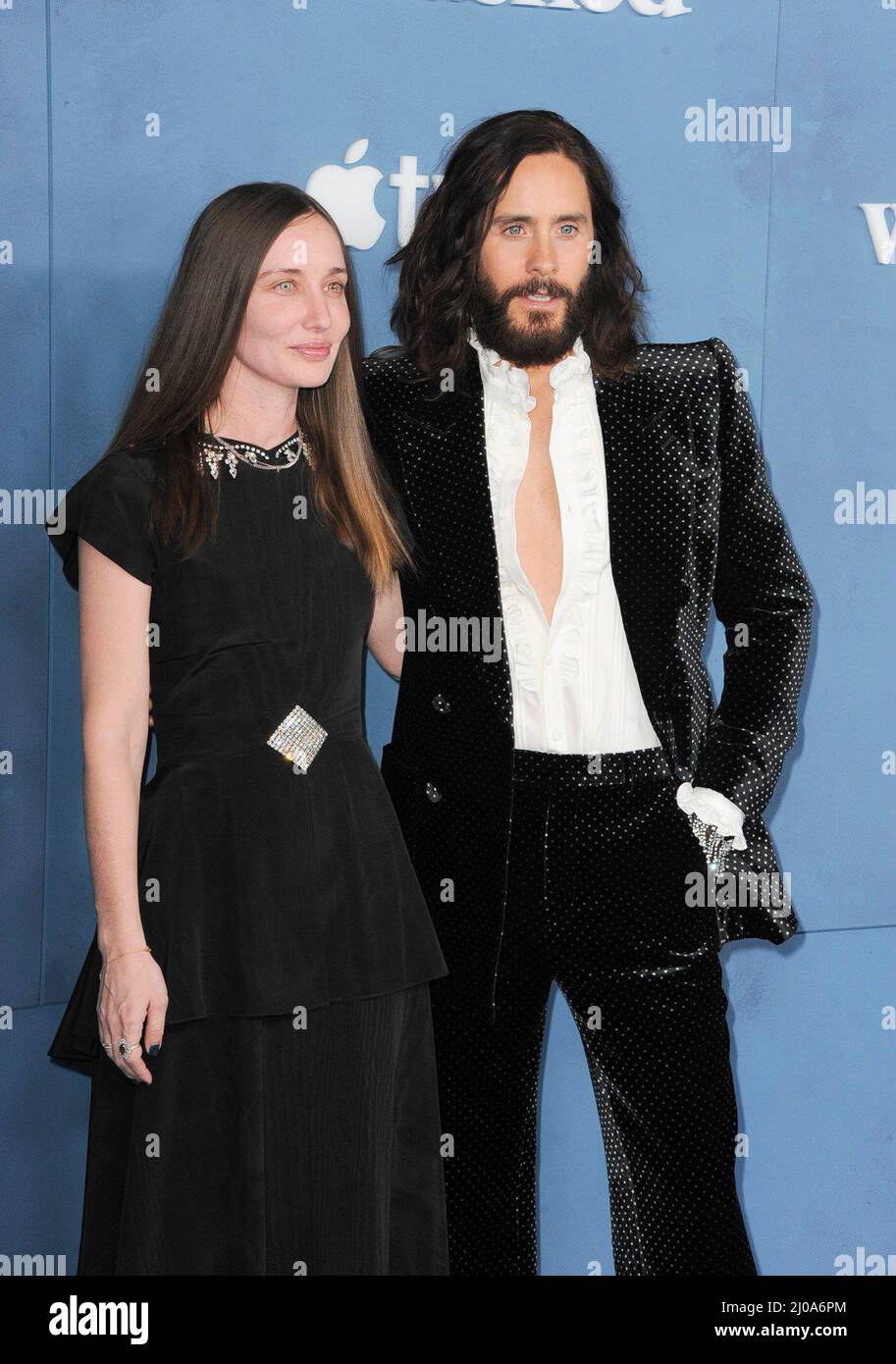 Los Angeles, CA. 17th Mar, 2022. Emma Ludbrook, Jared Leto at arrivals ...
