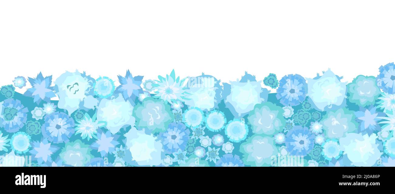 Snowflake Border Landscape