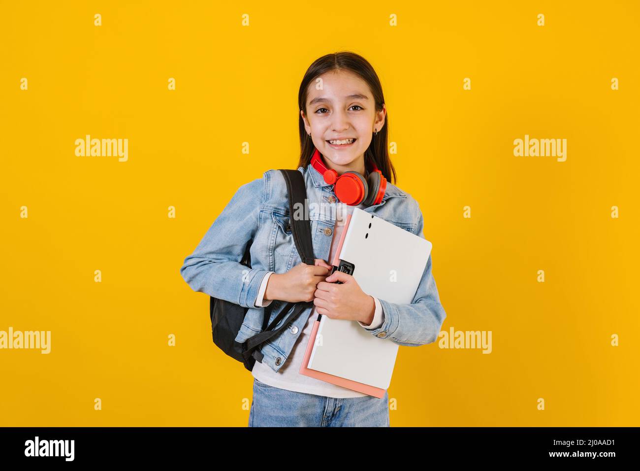Mexican school girl hi-res stock photography and images - Alamy