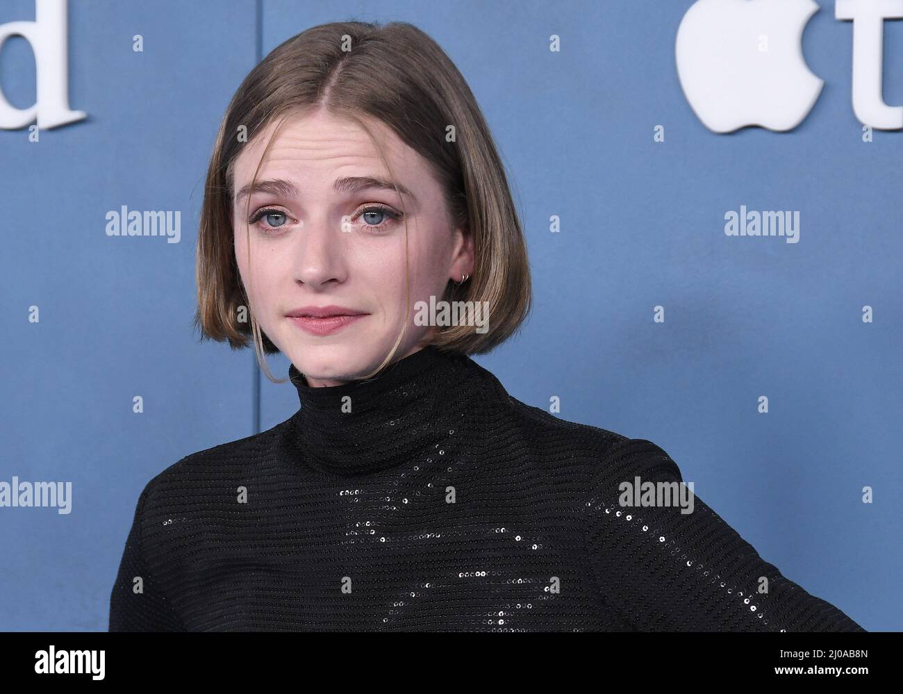 Los Angeles, USA. 17th Mar, 2022. Cricket Brown arrives at Apple TV 's ...