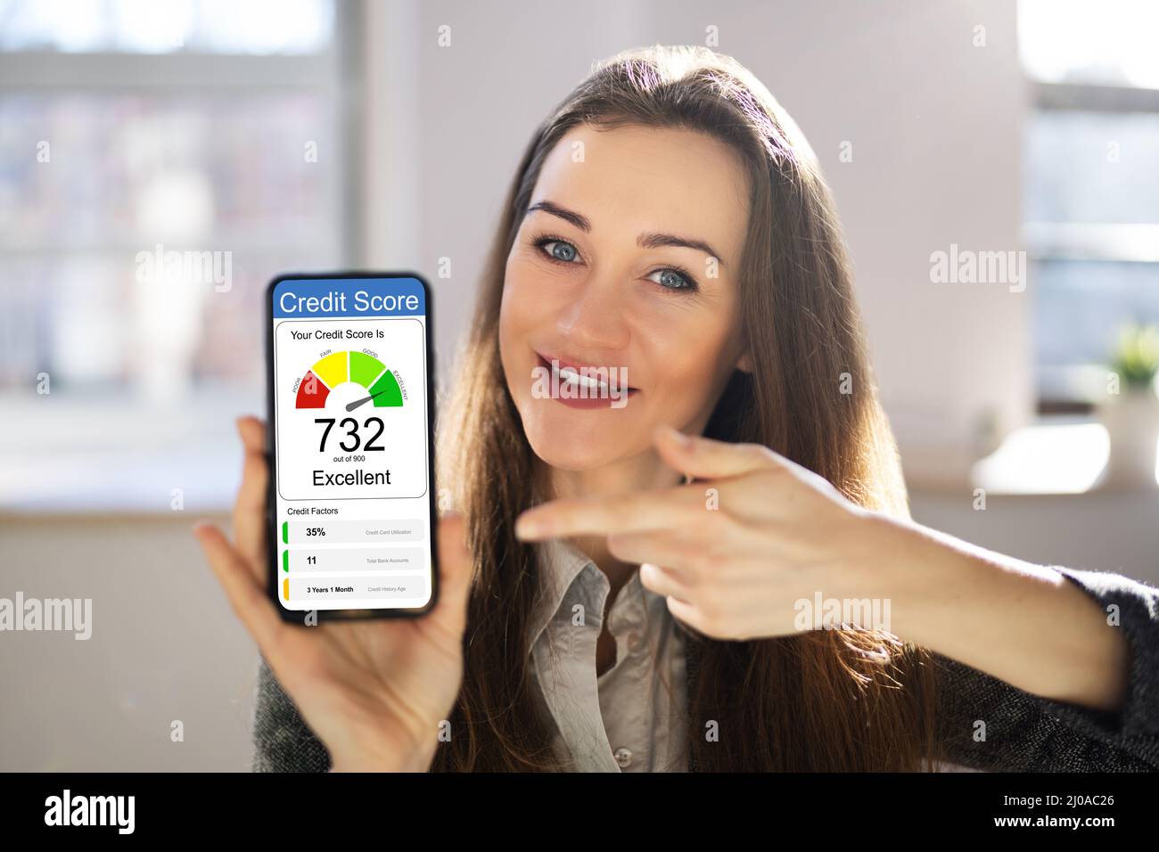 Credit score meter hi-res stock photography and images - Alamy