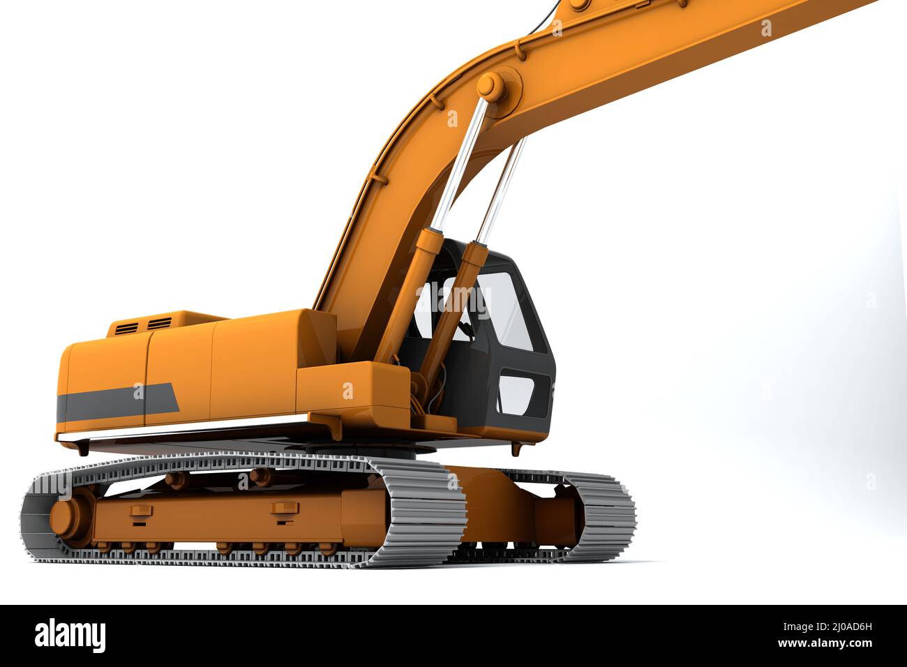 Big digger Cut Out Stock Images & Pictures - Alamy