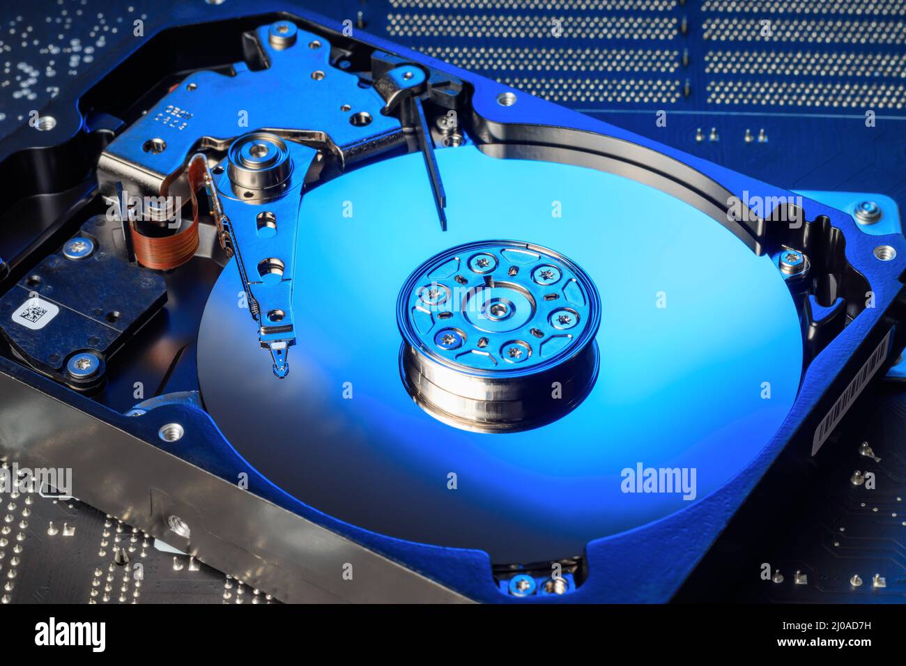 Inside modern hard disc hi-res stock photography and images - Alamy