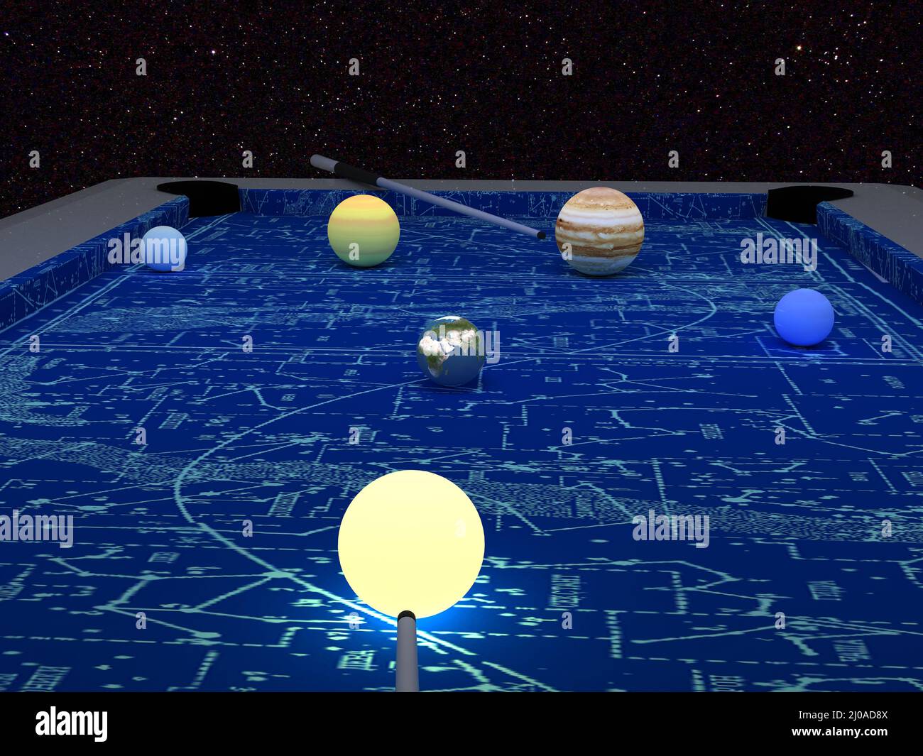 Pool planet hi-res stock photography and images - Alamy